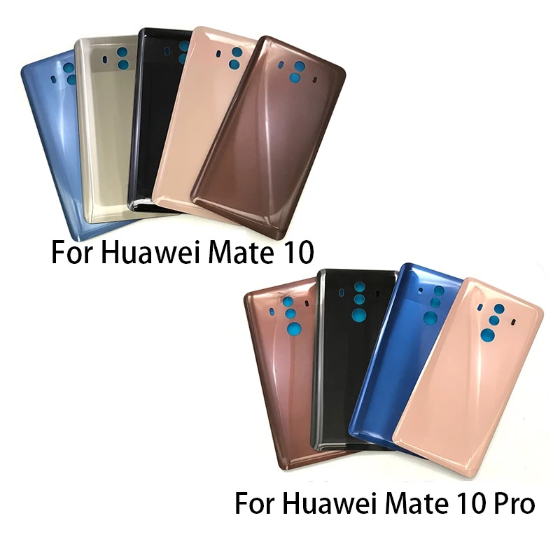 เคสด้านหลังสําหรับ Huawei Mate10 Mate 10 Pro ฝาครอบแบตเตอรี่ประตูด้านหลังฝาครอบด้านหลังชิ้นส่วน ...