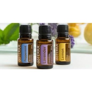doTERRA beginner’s Trio kit ( Lemon,Lavender,Peppermint 15ml) | Shopee ...