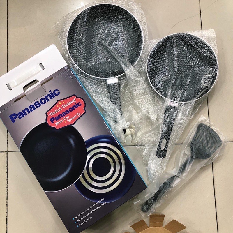 Teflon คุณภาพสูง Panasonic Kitchen Frypan Set ไอเดียของขวัญของแม่ ...