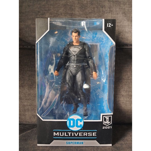 McFARLANE figure dc multiverse justice league black superman จัสติซ ลีก ...