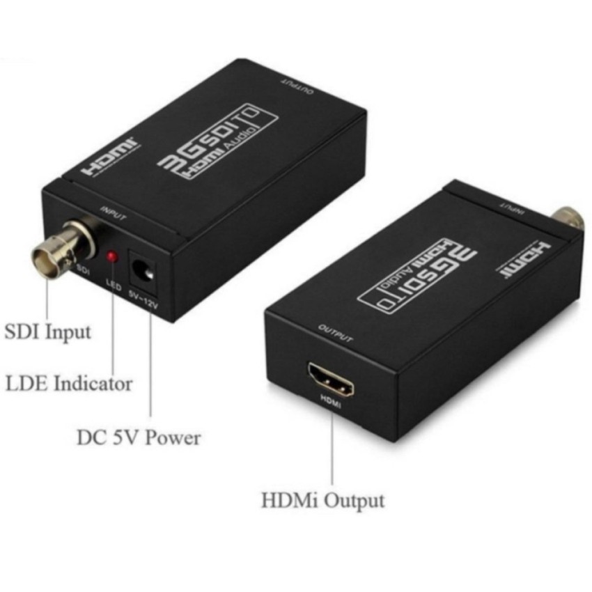ตัวแปลงสัญญาณ 3G/SDI to hdmi converter full hd output 3d 1080p | Shopee ...