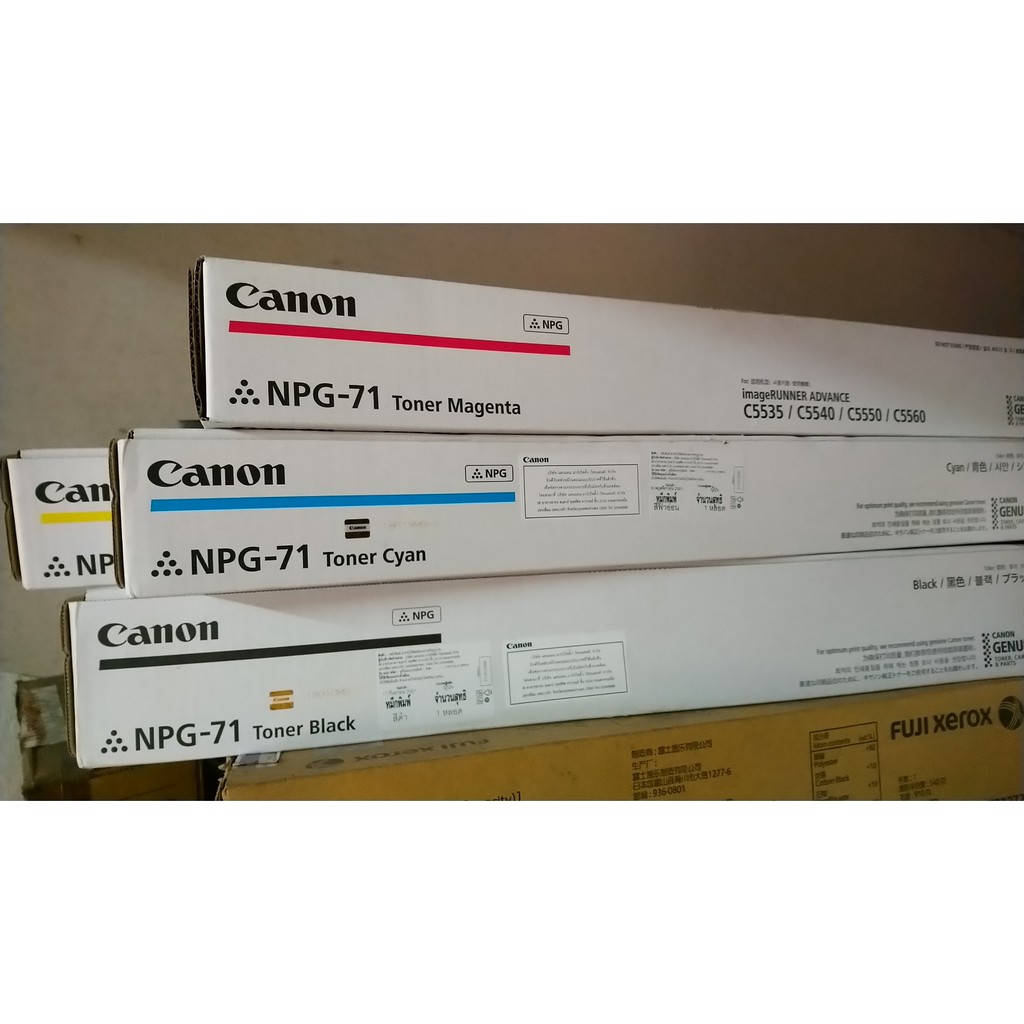 TONER NPG-71 CANON ADVANCE C5535 C5540 C5550 C5560 NPG-71 | Shopee Thailand
