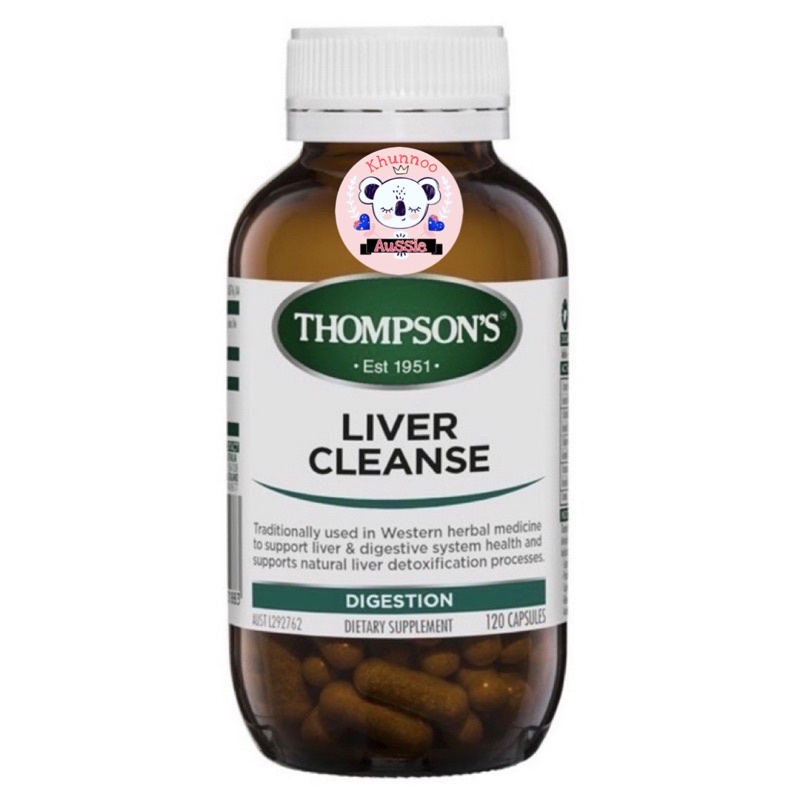 Thompson's Liver Cleanse 120 Capsules(พรีออเดอร์) | Shopee Thailand