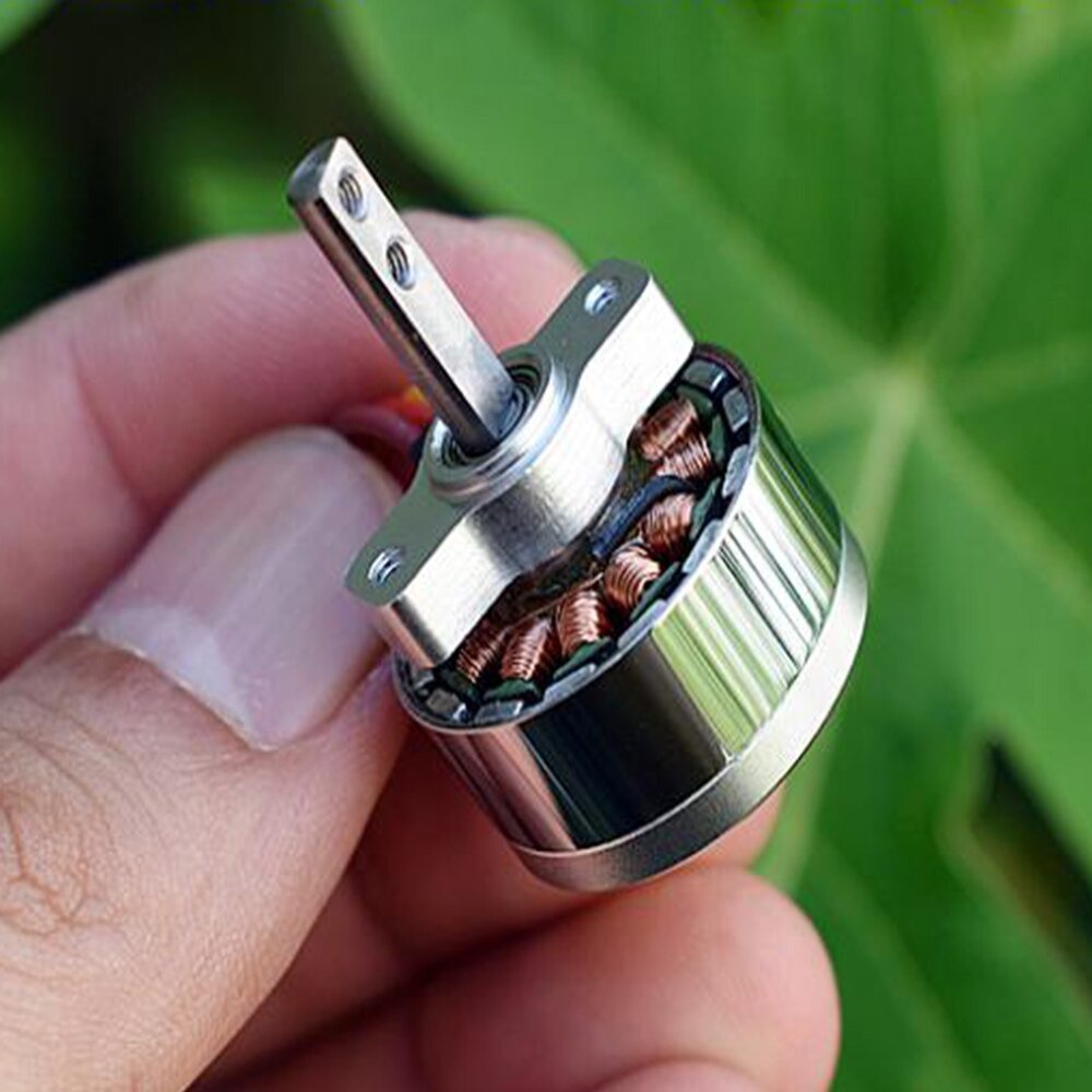 Micro PTZ Brushless Motor DC 11.1V with Ball Bearing NdFeB Strength ...