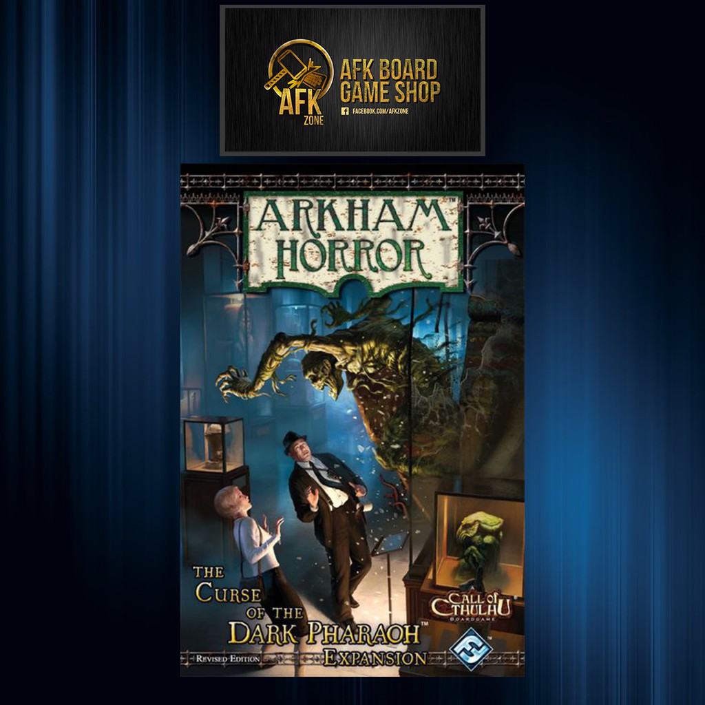 Arkham Horror 2nd Edition - The Curse of the Dark Pharaoh Expansion ...