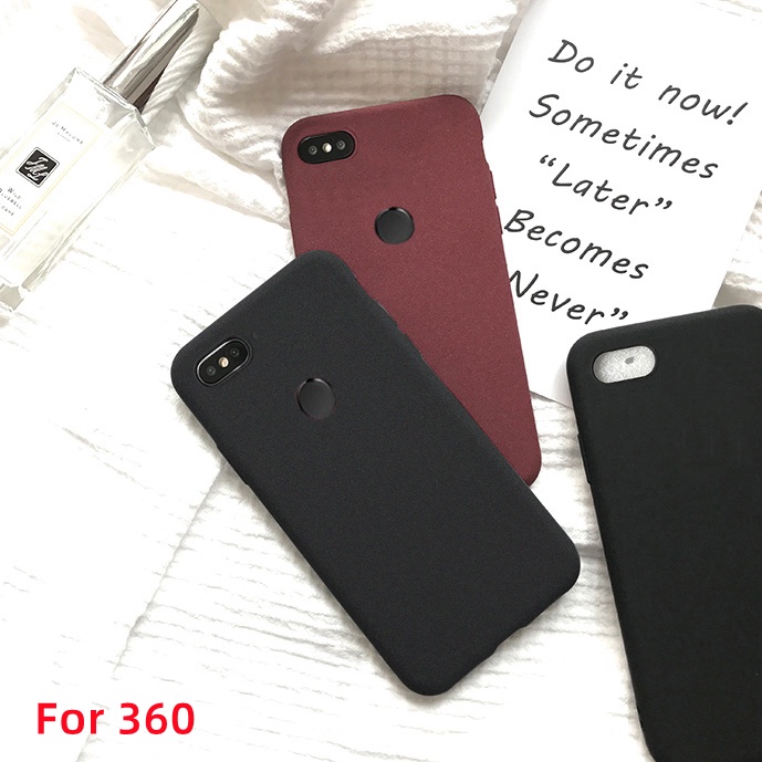 เคสโทรศัพท์มือถือแบบนิ่ม TPU ผิวด้าน บางมาก สีพื้น เรียบง่าย สําหรับ 360 N5S N6 N6LITE N6PRO N7 ...
