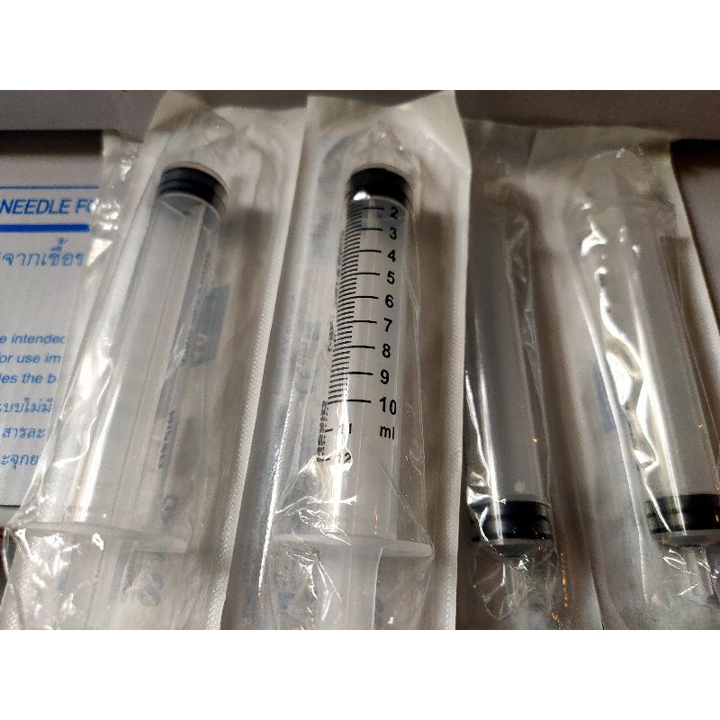 Syringes Nipro ขนาด 1 ml, 3 ml, 10 ml, 20 ml (พร้อมส่ง) | Shopee Thailand