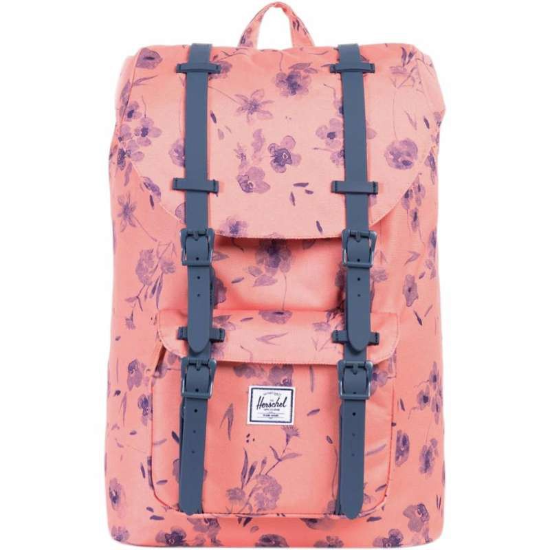 กระเป๋าเป้ Herschel Little america Backpack - Coral in Orange ของแท้ ...
