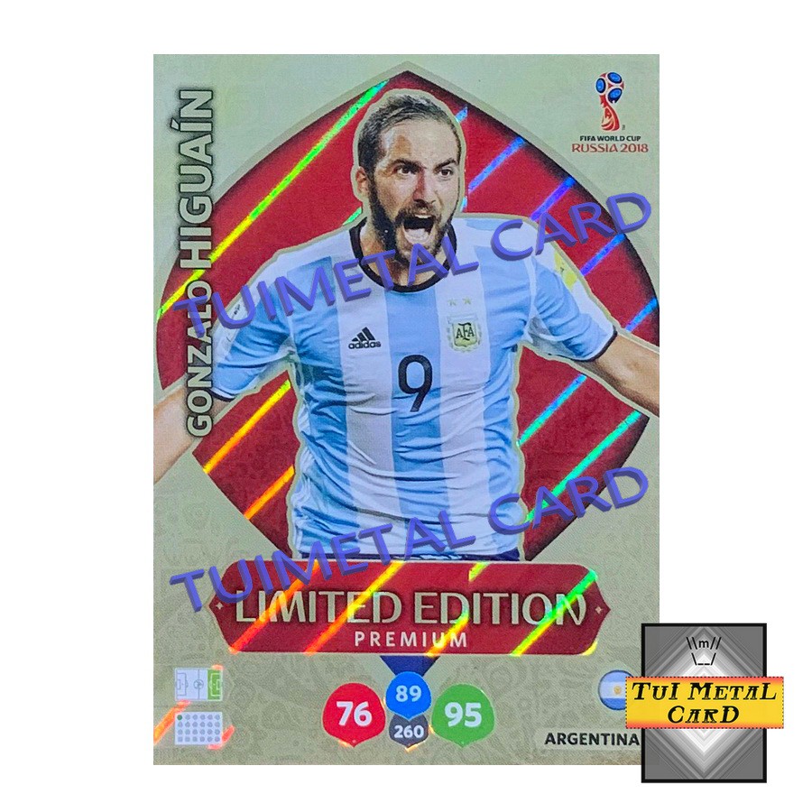 PANINI FIFA WORLD CUP RUSSIA 2018: PREMIUM LIMITED EDITION การ์ดสะสม ...