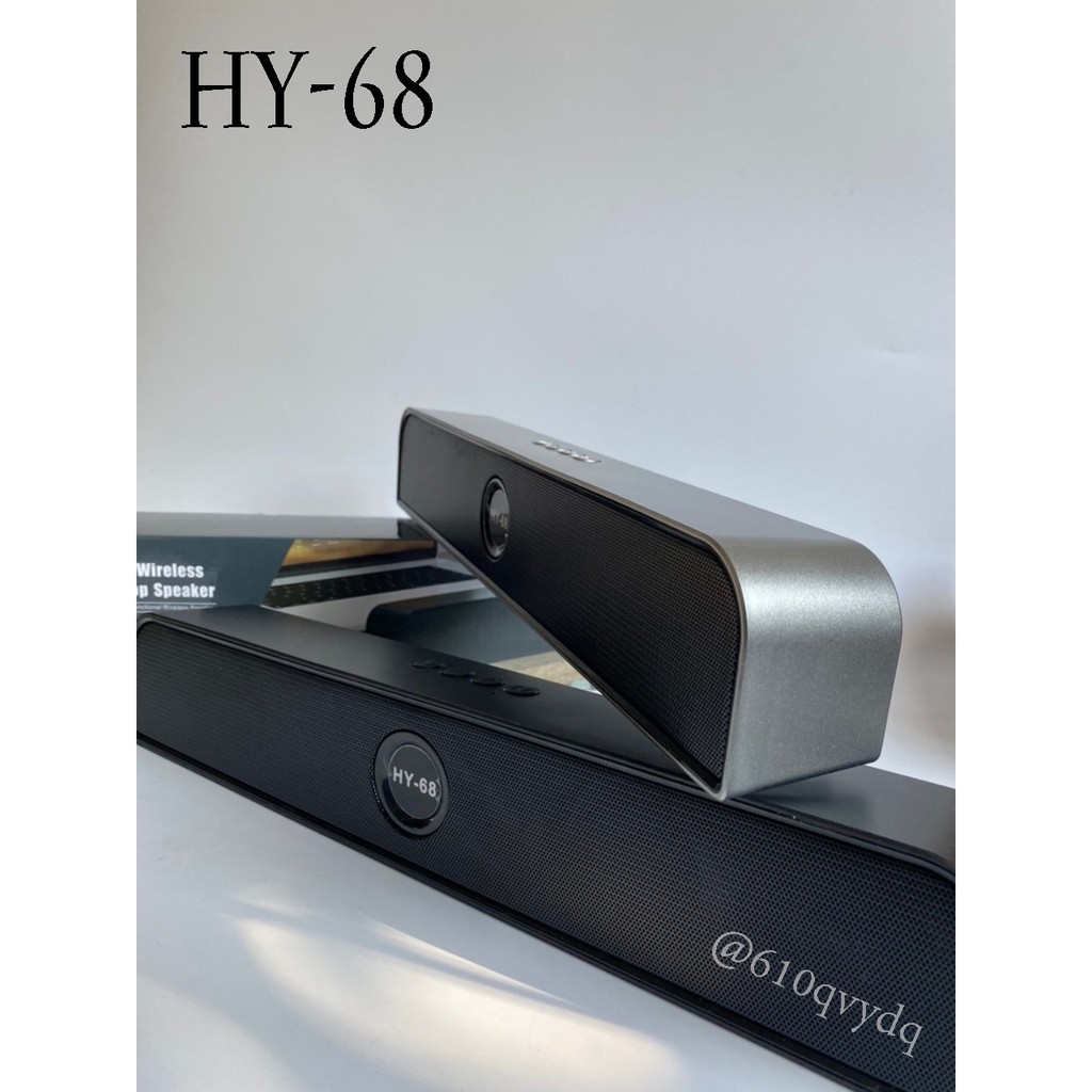 HY68 ลำโพงบลูทูธ เครื่องเสียง ดอกลำโพงดีดมาก เบสแน่น มีไฟ LED รองรับ ...