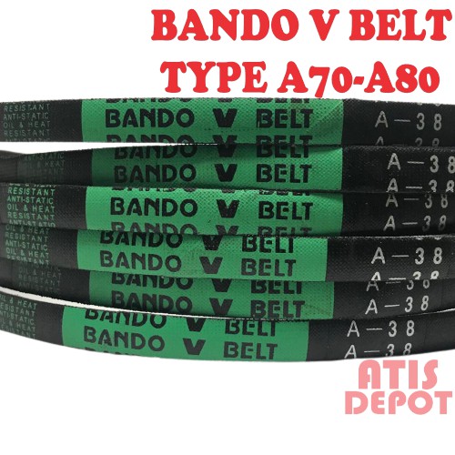 สายพานมาตรฐาน V-Belt สําหรับ Bando A70 A71 A72 A73 A74 A75 A76 A77 A78 A79 A80 | Shopee Thailand