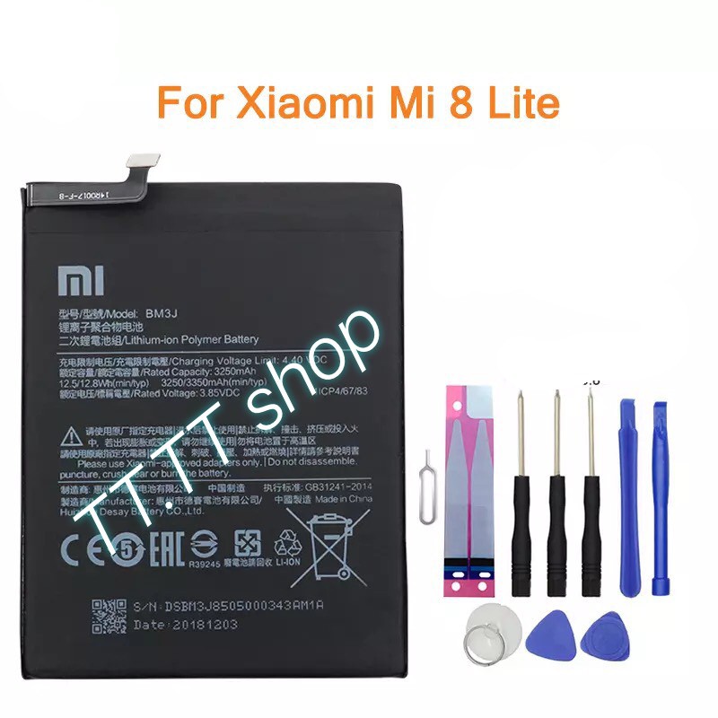 แบตเตอรี่ แท้ Xiaomi Mi 8 Lite BM3J 3350mAh ส่งจาก กทม | Shopee Thailand