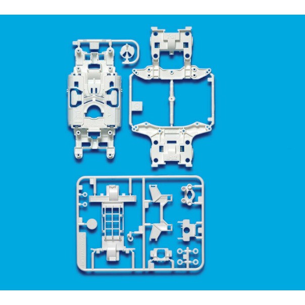 Tamiya 95246 MS Reinforced Chassis Set (White) | Shopee Thailand