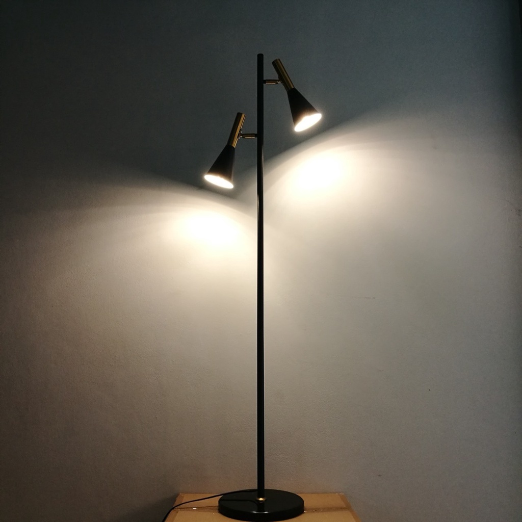 neolight-ไฟตั้งพื้น L9062 modern ขาเหล็ก ส่องซ้าย-ขวา -ร้านโคมไฟนีโอ ...