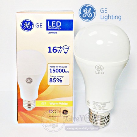 GE หลอดไฟ จีอี LED Blub A60 16W เดย์ไลท์ E27 | Shopee Thailand