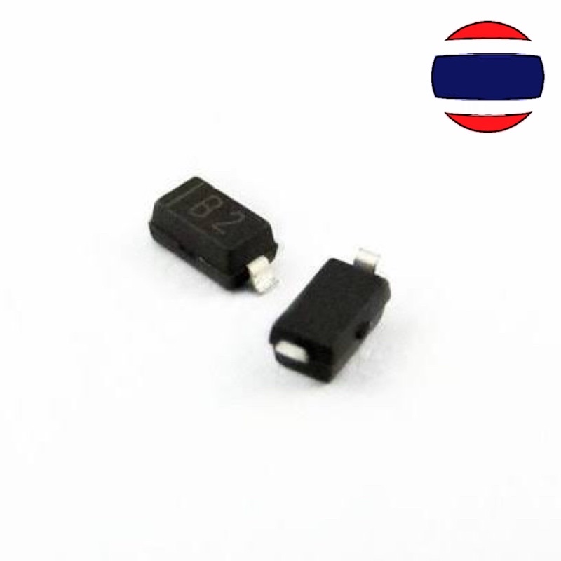 10PCS MBR0520LT1G B2 MBR0520 MBR540 B4 MBR530 B3 US1MW U1M SOD123 SOD ...