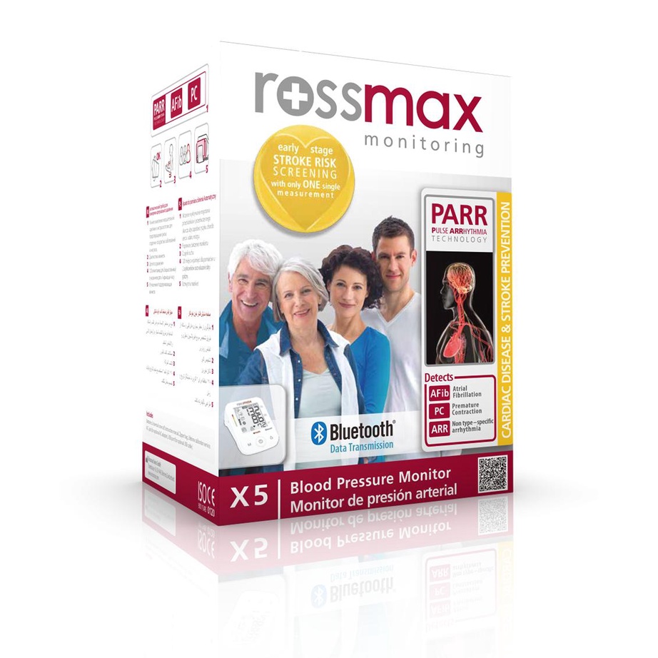 เครื่องวัดความดัน ROSSMAX MONITORING รุ่น X5 แถมฟรี!! อะแดปเตอร์ รองรับ ...