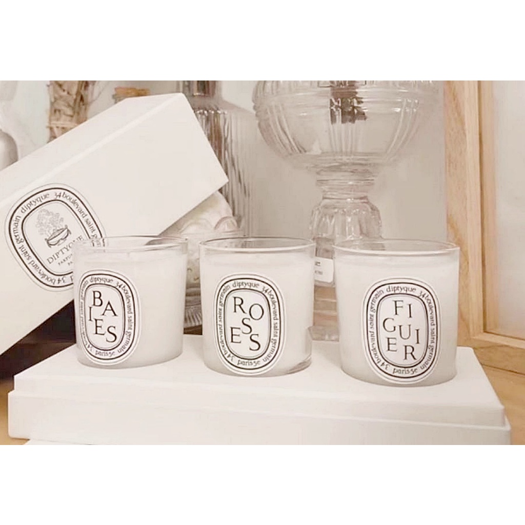 DIPTYQUE Set of Mini Candle (70 g. x 3) **ป้าย King Power** เทียนหอม ...