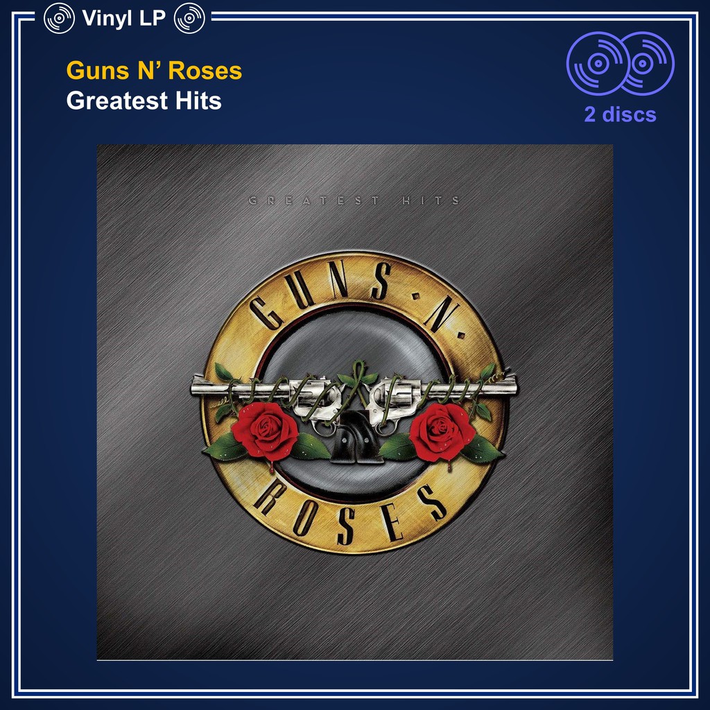 [แผ่นเสียง Vinyl LP] Guns N' Roses - Greatest Hits (2LP) [ใหม่และซีล SS ...