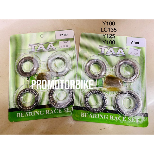 Yamaha LC135 Y100 Y110 Y125 Y125ZR LAGNEDA110 LAGENDA105 STEERING CONE SET BEARING TA | Shopee ...