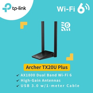 TP-LINK (Archer TX20U Plus) AX1800 WiFi 6 Dual Antennas High Gain ...