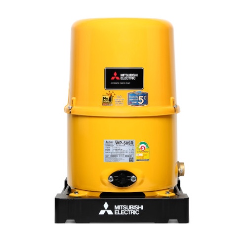 ปั้มน้ำแบบอัตโนมัติ (ถังกลม) WP-505R 500W 2 สาย ท่อ 1-1/4 x 1-1/4 นิ้ว ...