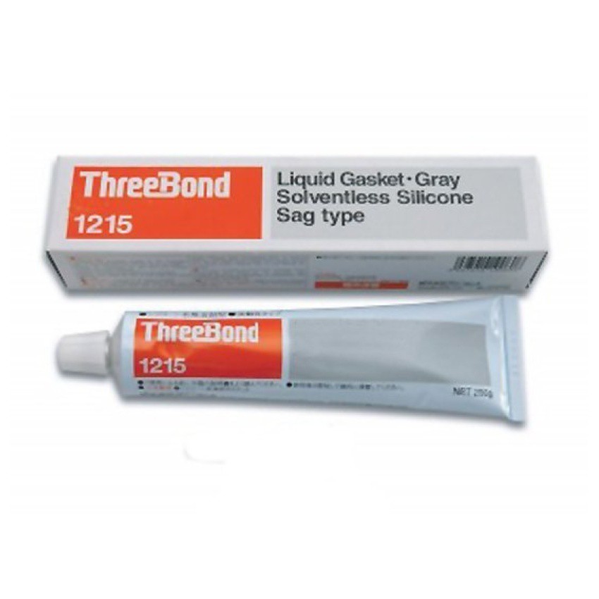 Threebond ทรีบอนด์ 1215 ขนาด250 g ปะเก็นเหลวชนิดซิลิโคน ( สีเทา ...