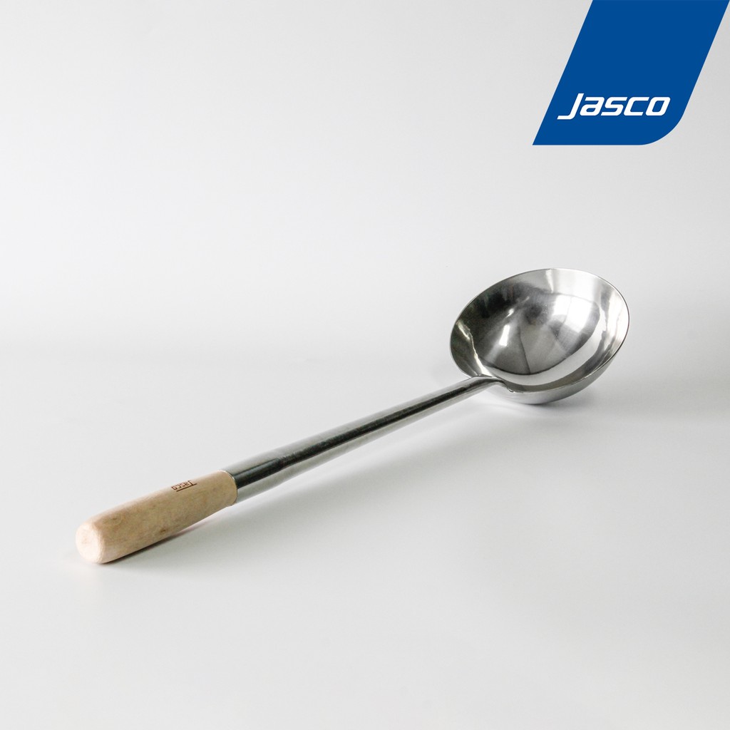 Jasco กระบวยจีน ด้ามไม้ Chinese Ladle #CLD-42 | Shopee Thailand