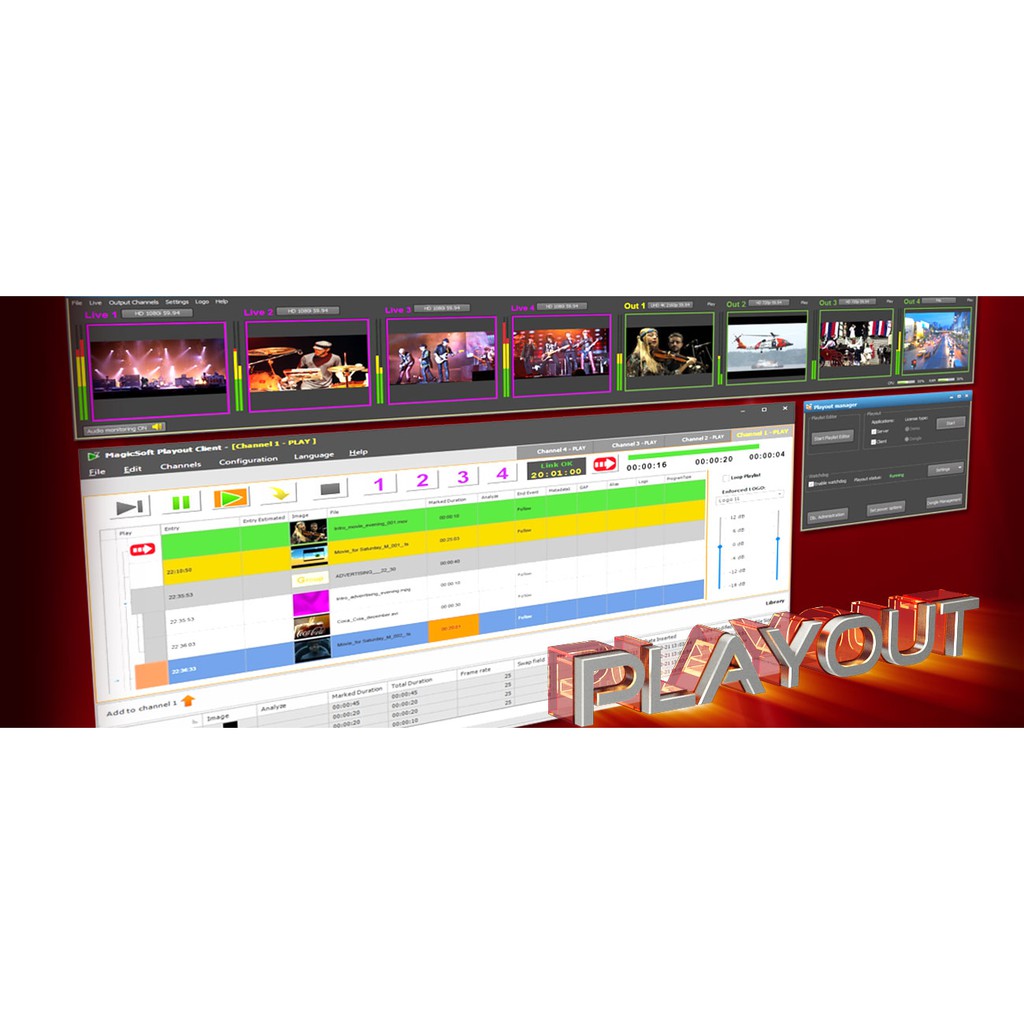 Magicsoft Playout HD License โปรแกรมจัดผังรายการ(รับประกัน 1 ปี) | Shopee Thailand