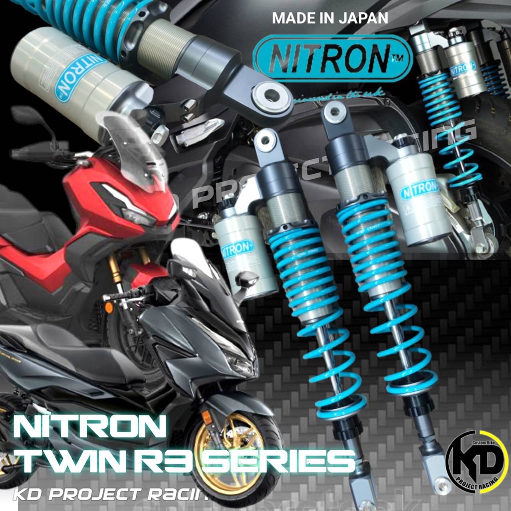 โช๊คหลัง Nitron R3 Series Made in Japan Honda Forza3300,350(430MM ...
