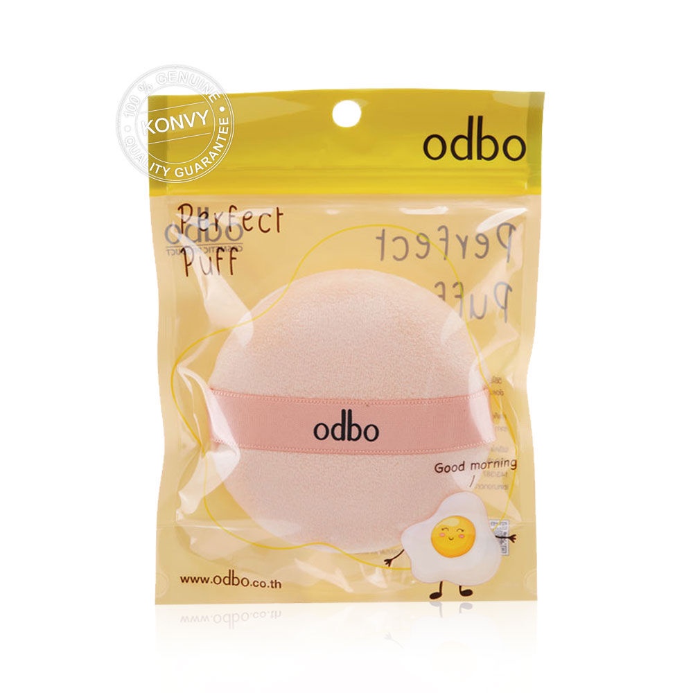 ODBO Perfect Puff Beauty Tool OD843 โอดีบีโอ พัฟทาแป้ง สัมผัสนุ่ม สบายผิว เนื้อนุ่มละเอียด ...