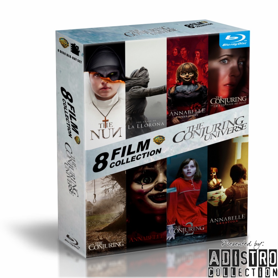 ภาพยนตร์บลูเรย์ THE CONJURING UNIVERSE BOX SET COMPLETE Edition ...
