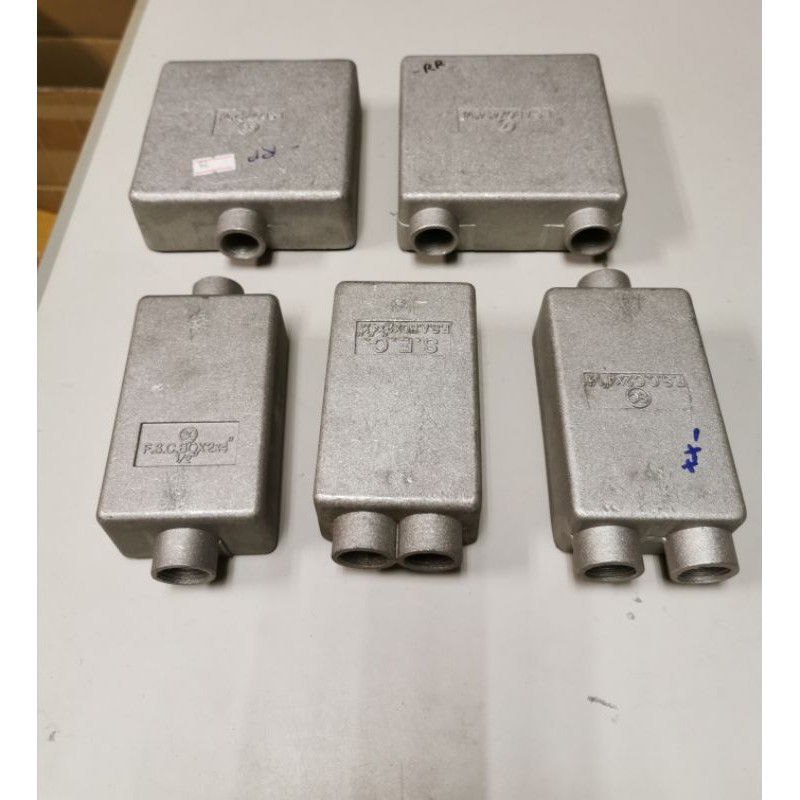 FS BOX บ๊อกเหล็กลอฟท์ บล็อคลอยเหล็ก 2X4, 4X4 | Shopee Thailand