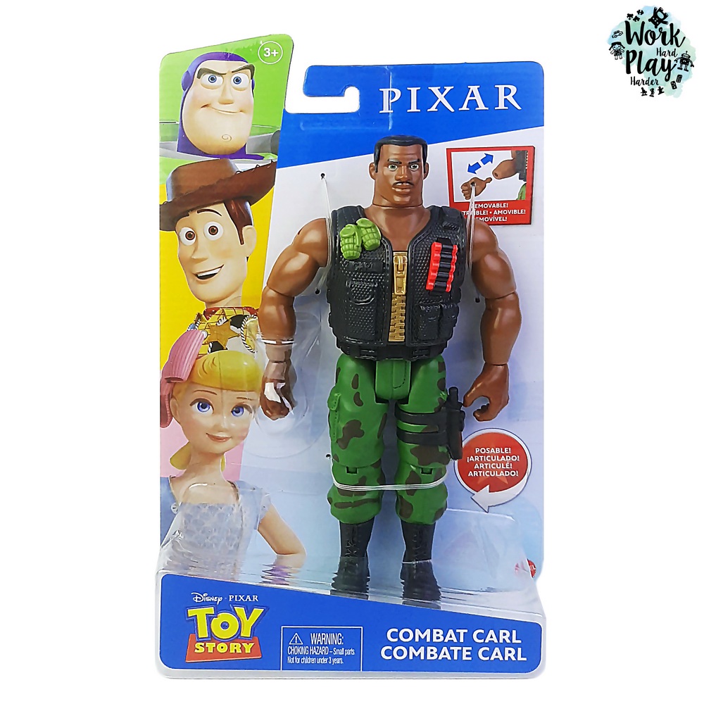 Disney PIXAR Toy Story Combat Carl Action Figure ดิสนีย์ พิกซ่าร์ ทอย ส ...
