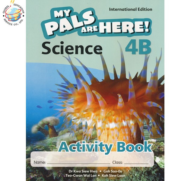 Global Education หนังสือแบบฝึกหัดวิทยาศาสตร์ภาษาอังกฤษ ป.4 MPH Science Activity Book 4B (Int'l ...