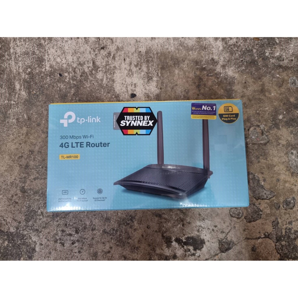 Router TP-Link TL-MR100 (ใส่ซิมการ์ด) | Shopee Thailand