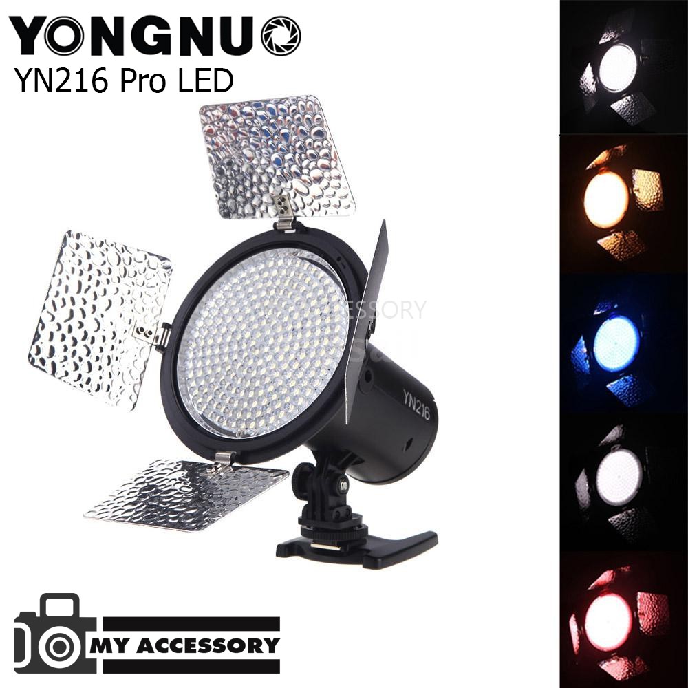 YONGNUO YN216 Pro LED Light ไฟLED ไฟต่อเนื่อง และ YN216 II Studio Video ...