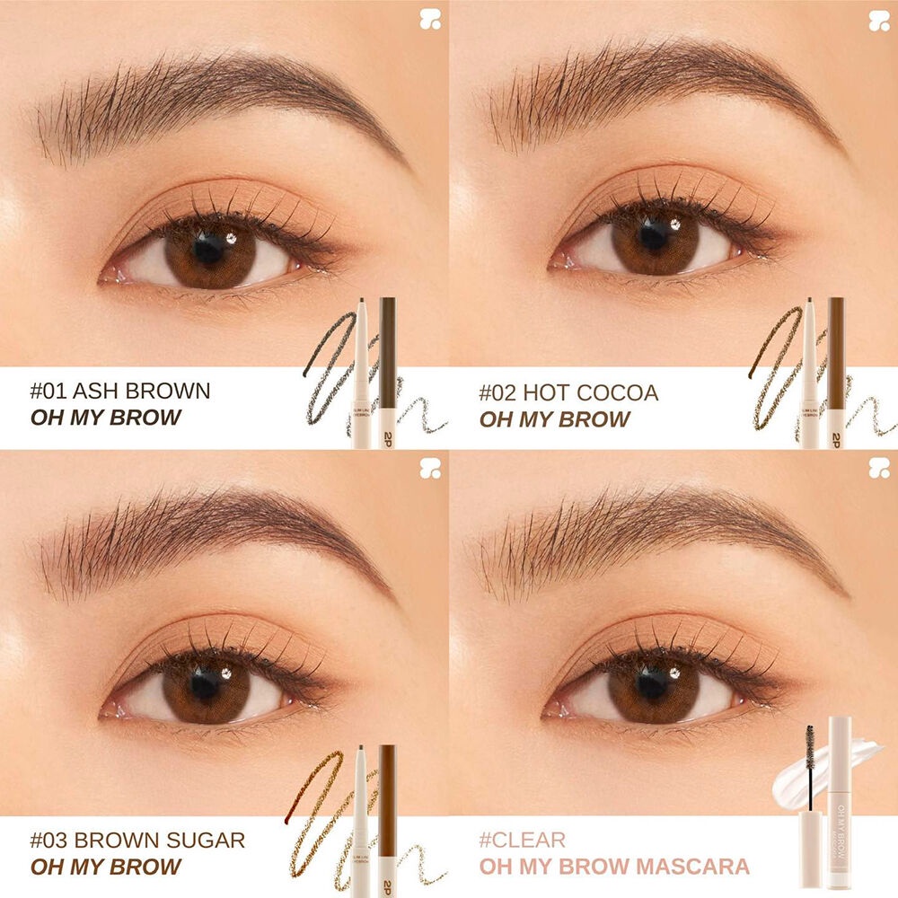 2P Original Oh My Brow Slim Line Eyebrow 0.05g ทูพี ออริจินอล ดินสอ ...