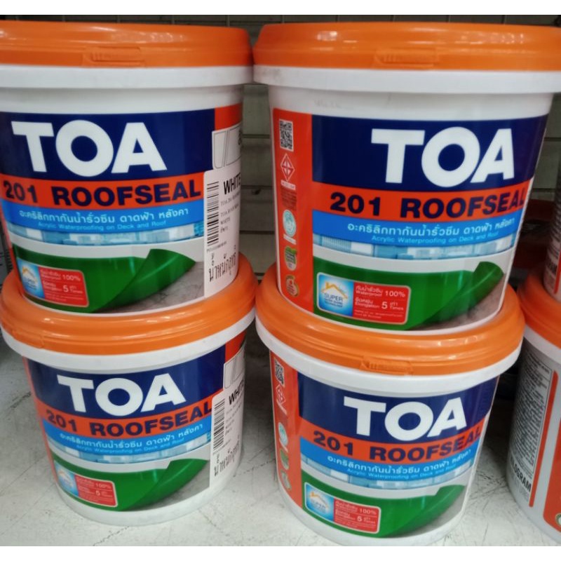 อะคริลิกทากันน้ำรั่วซึม TOA | Shopee Thailand