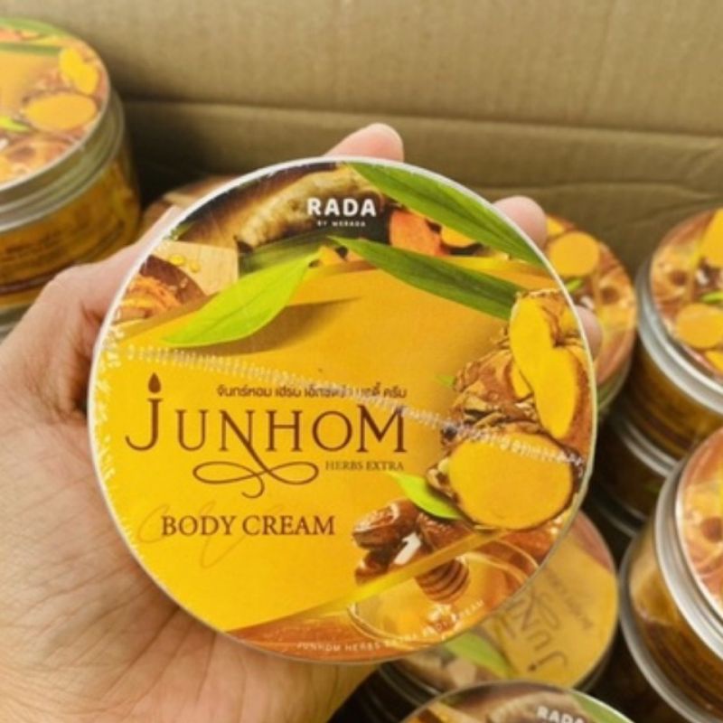 จันหอม เฮิร์บเอ็กซ์ตร้า บอดี้ ครีม JUNHOM 250 กรัม | Shopee Thailand