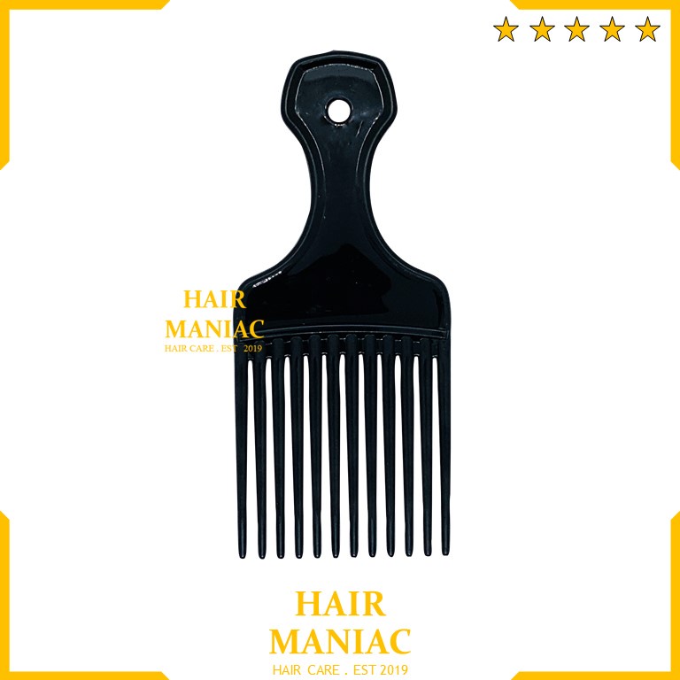 Afro Detangling Pick หวีผม ป้องกันไฟฟ้าสถิตย์ (สุ่มสี) | Shopee Thailand