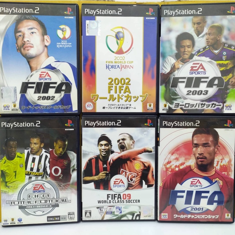 แผ่นแท้ [PS2] รวมภาค FIFA World Class Soccer (Japan) ฟีฟ่า World Cup ...