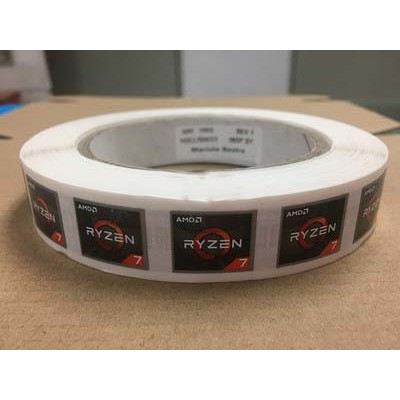 Brand new new original AMD75 RYZEN 3 Ryzen Intel CPU personality label ...