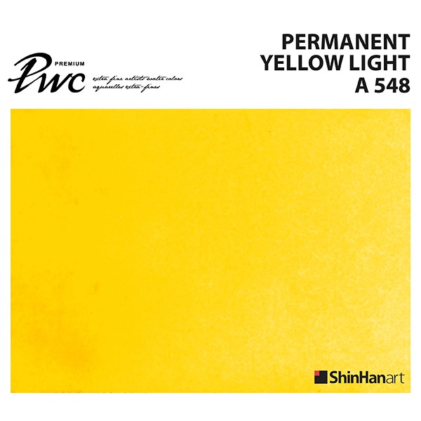 ShinHan PWC 548 A Permanent Yellow Light 15ml (S1210151-0548) / สีน้ำเกรด Premium Artist 15ml ...