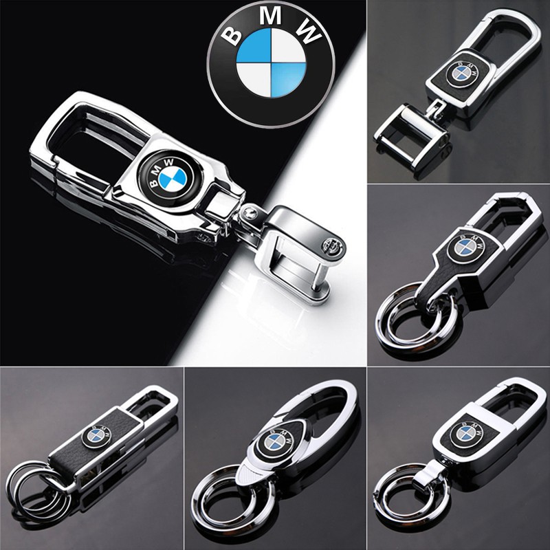 BMW Logo Metal Car Keychain Key ring Car Key Holder With BMW Emblem for ...