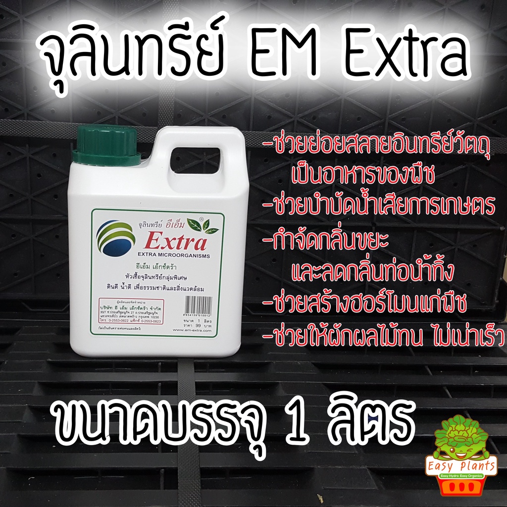 EM Extra หัวเชื้อจุลินทรีย์กลุ่มพิเศษ หัวเชื้อจุลินทรีย์อีเอ็ม EM EXTRA ...