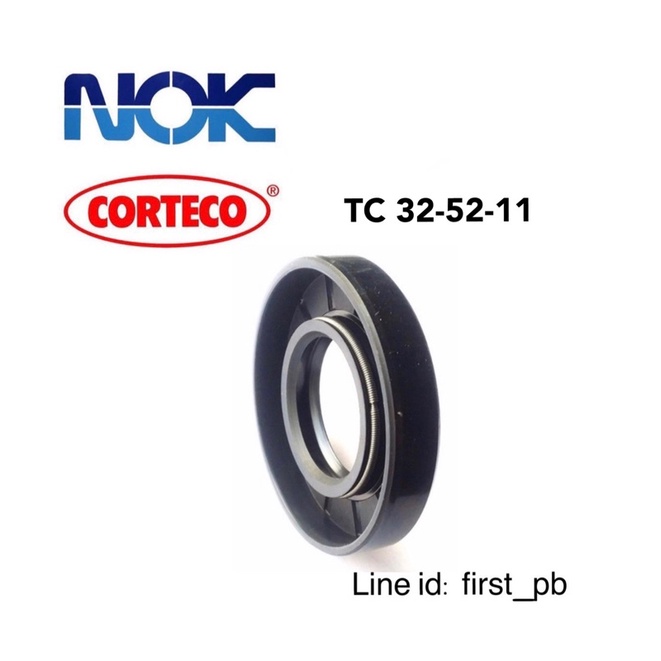 oil seal ซีลยาง TC 32-52-11 NOK (1ชิ้น) | Shopee Thailand