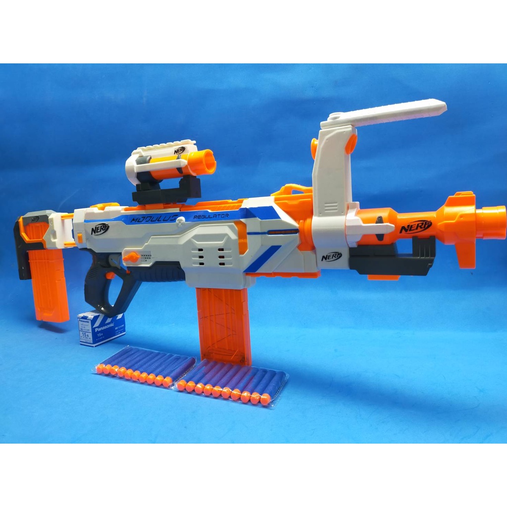 nerf Modulus Regulator Blaster Gun ปืนnerf ระบบไฟฟ้า ปืนของเล่นมือสอง ...