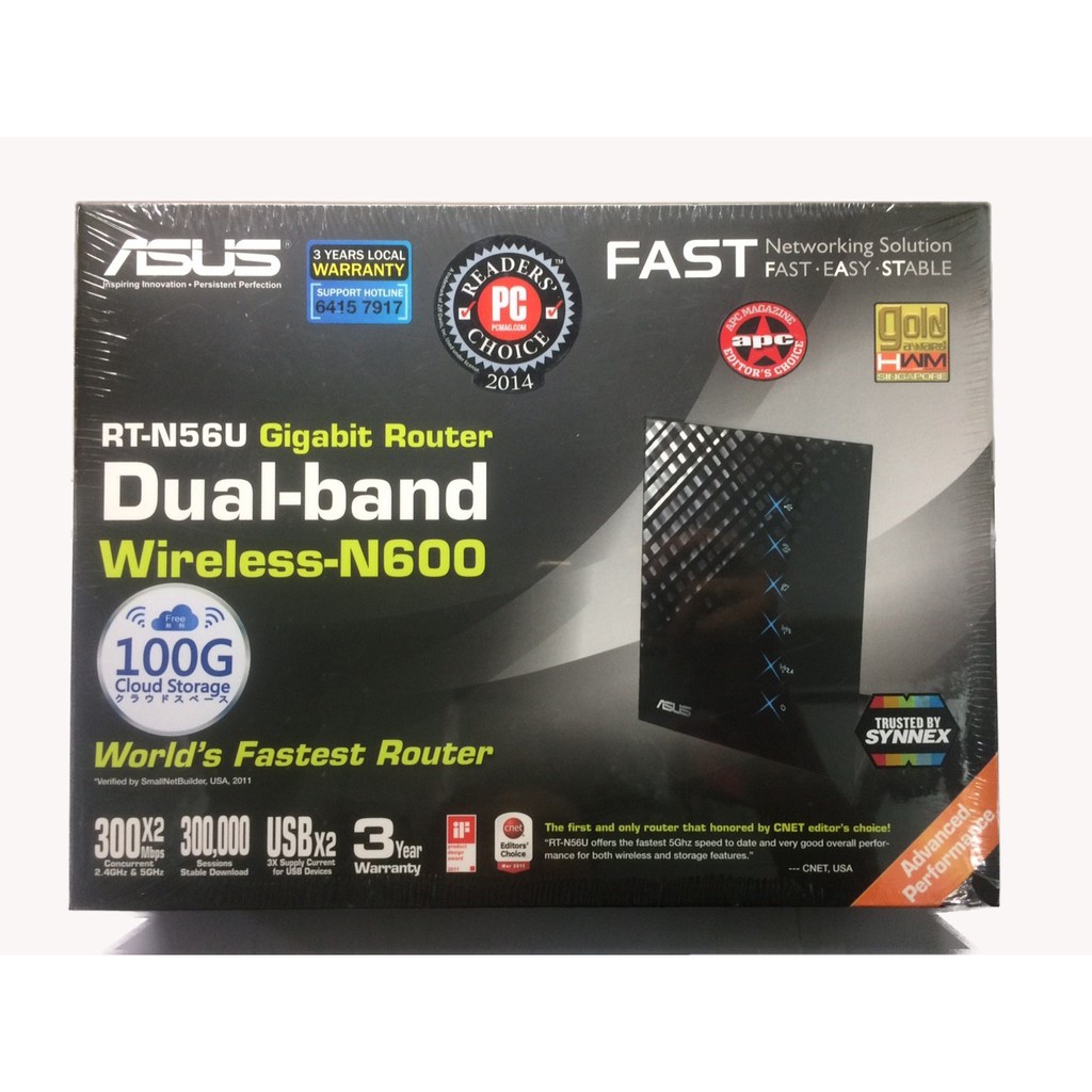ROUTER Asus (เราเตอร์) DUAL BAND (RT-N56U) N600 | Shopee Thailand