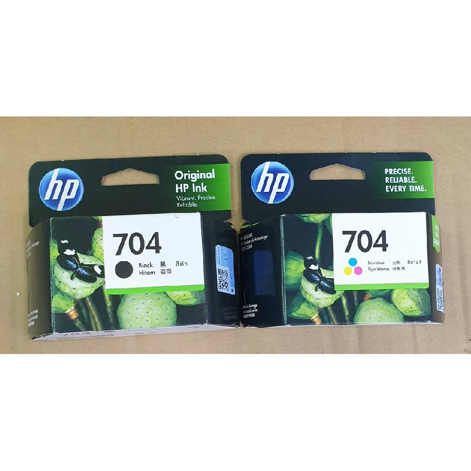 hp 704 ดำ-สี nobox ของแท้ 100% | Shopee Thailand